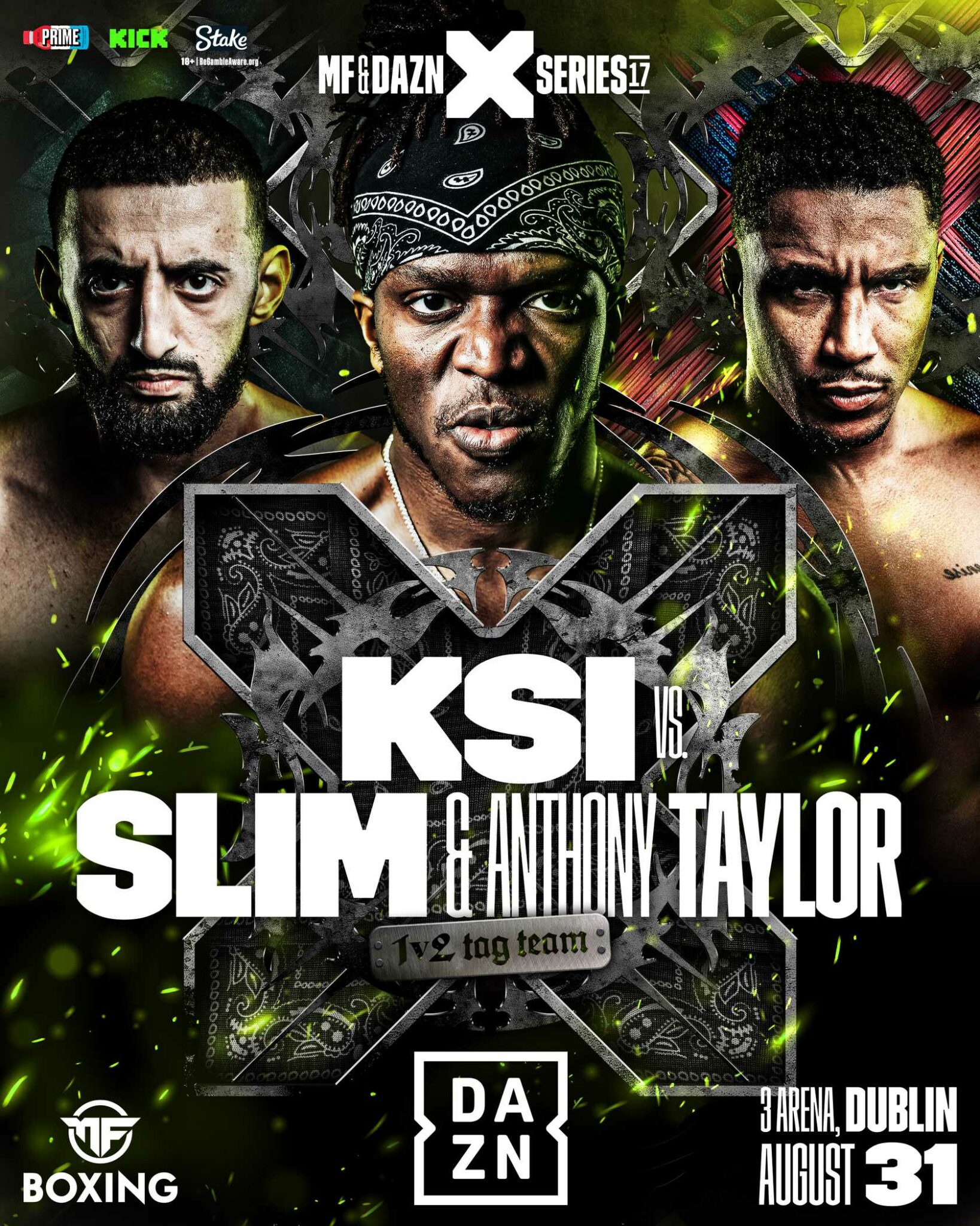 THE KING OF CROSSOVER BOXING KSI RETURNS ON AUGUST 31 IN DUBLIN, AND ...