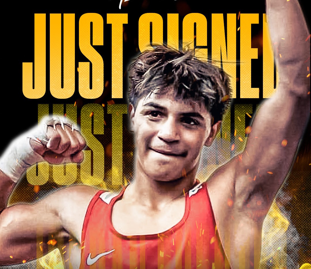 GOLDEN BOY SIGNS 7-TIME NATIONAL CHAMPION AND OLYMPIC TRIALS GOLD ...