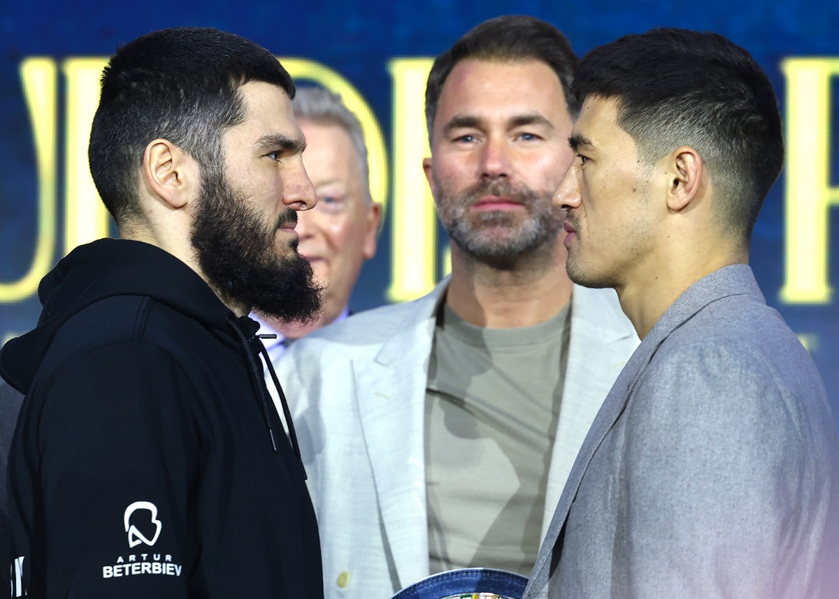 PHOTOS & QUOTES: Artur Beterbiev & Dmitry Bivol Ready for Historic ...