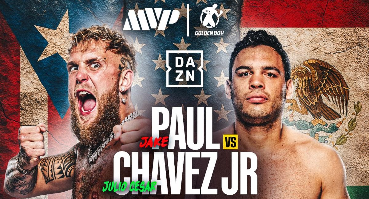 MVP’s Jake Paul vs. Julio Cesar Chavez Jr set for Saturday, June 28 on DAZN PP | Fight Week ...