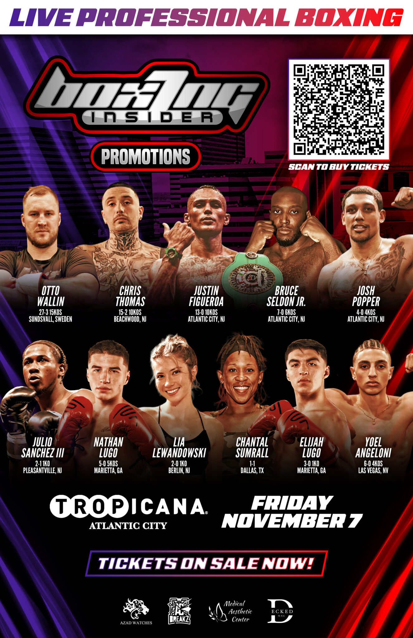 This Friday Night! Boxing Returns To Tropicana Atlantic City | Fight ...
